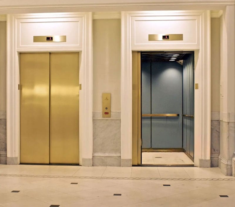 Cadre d'affichage Duraframe Magnetic pour ascenseur d'hôtel