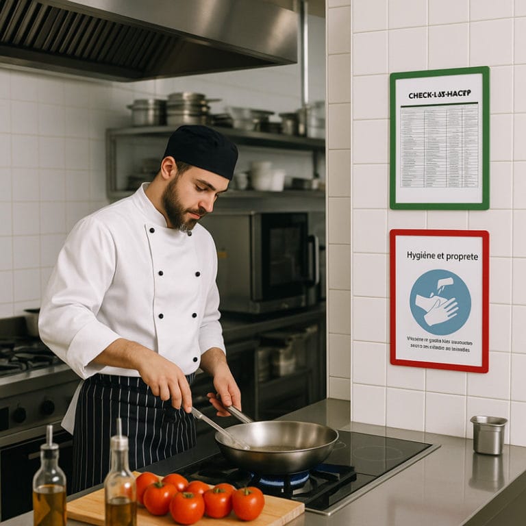Affichage obligatoire cuisine HACCP, comment réussir